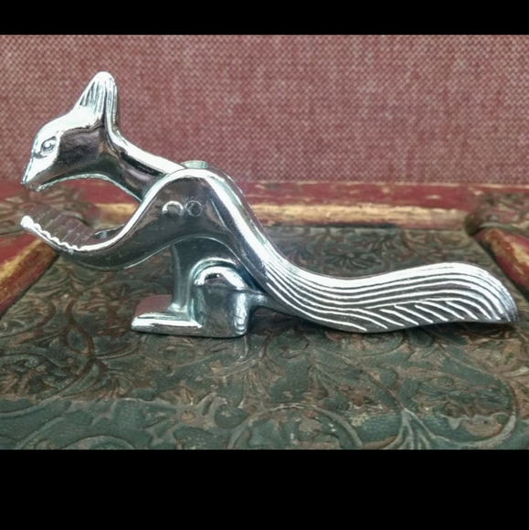 Unknown | Kitchen | Mid Century Chrome Squirrel Nutcracker | Poshmark